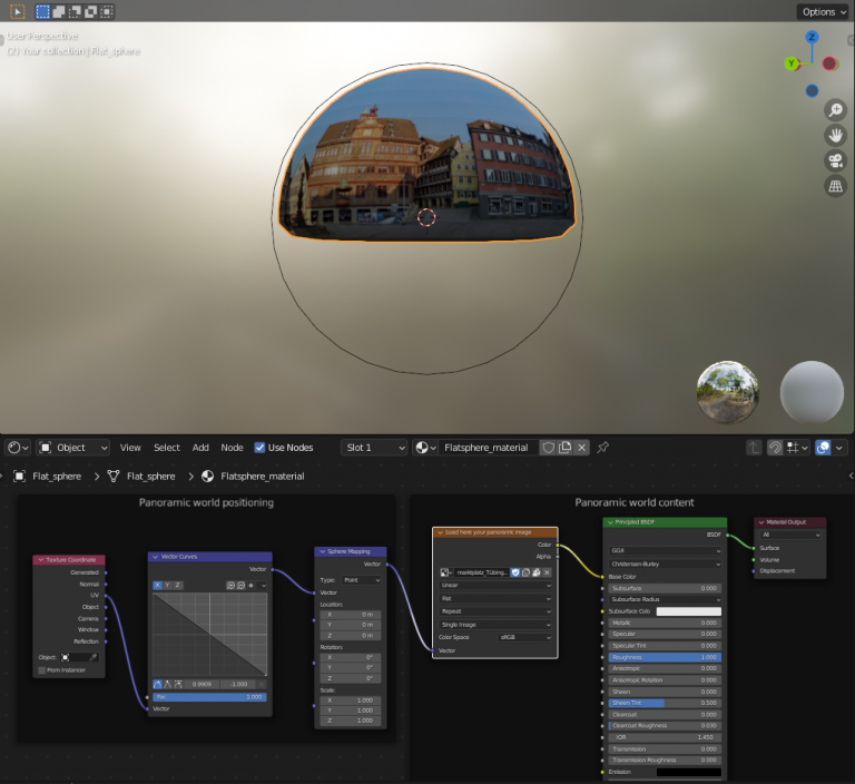 Blender Studio template – bechele.de